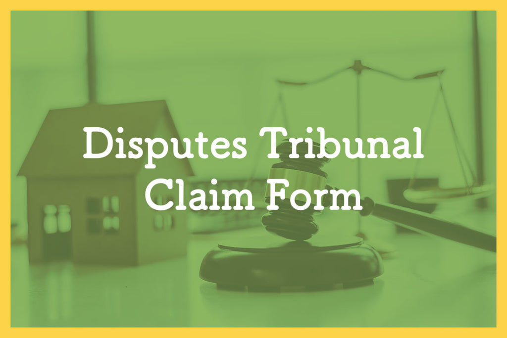 Disputes Tribunal Claim Form - ICC